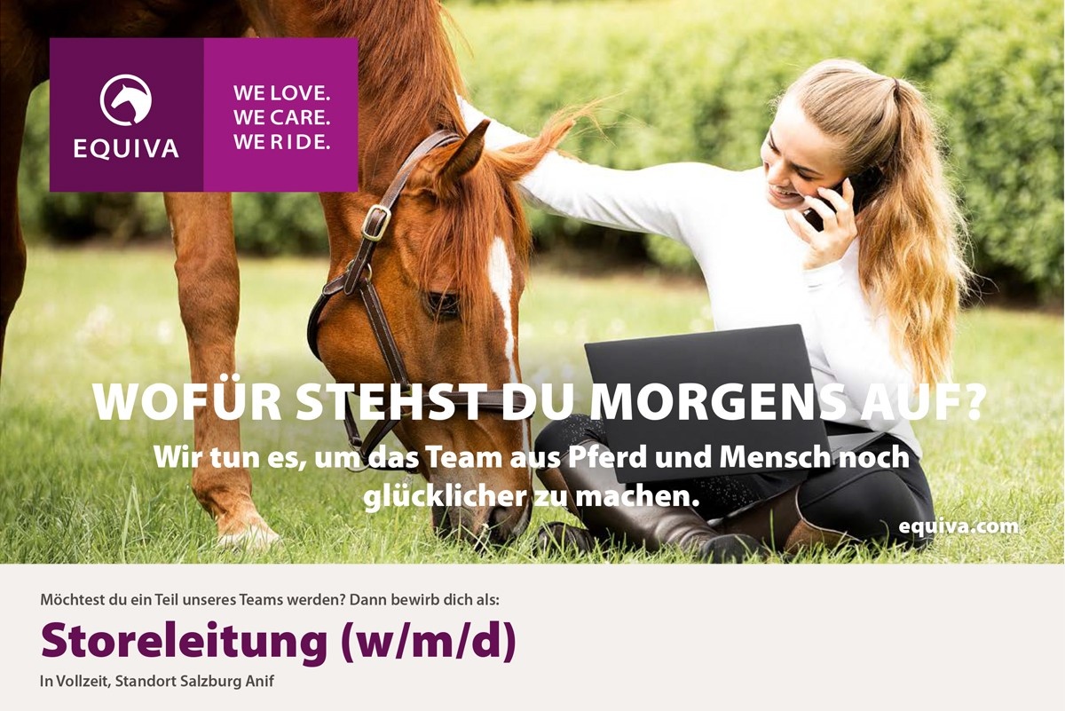Leitung für EQUIVA-Store in Salzburg Anif gesucht