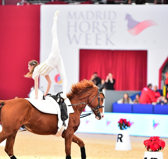 Daniela Fritz verzaubert spanisches Publikum bei der Madrid Horse Week