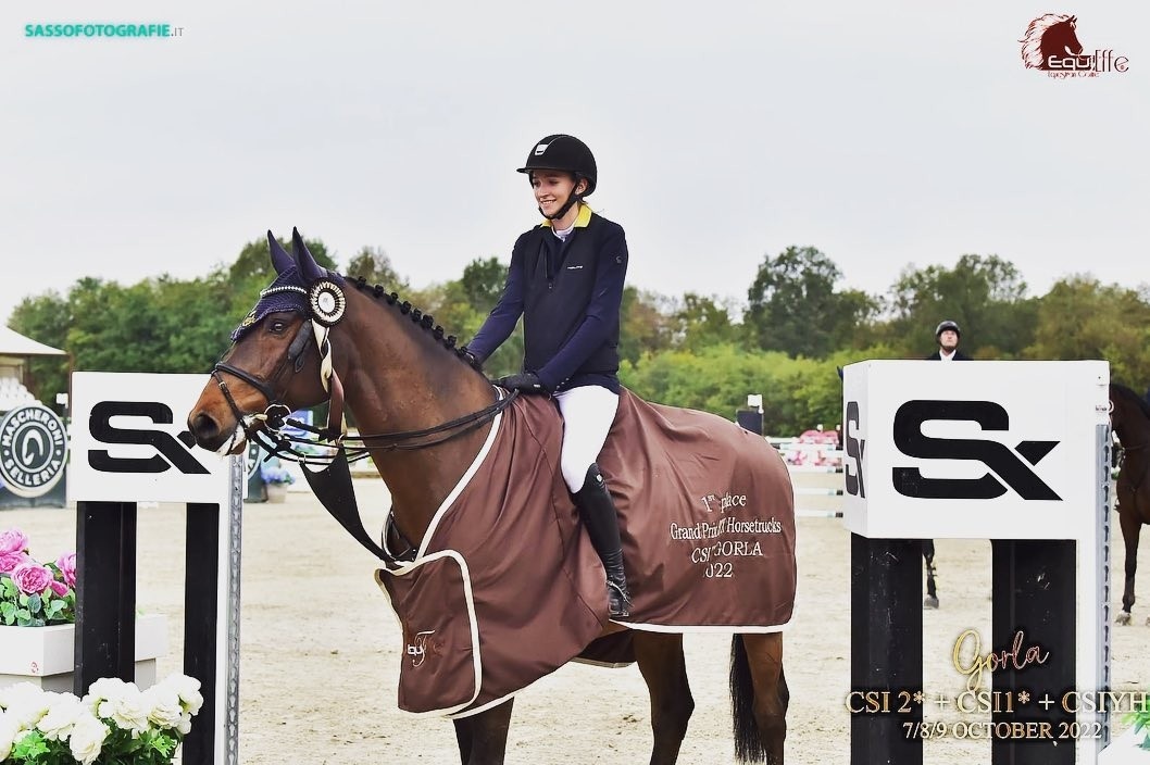 Nachwuchsreiterin Marie Christine Sebesta fliegt mit Obora’s Sherbet zu ...