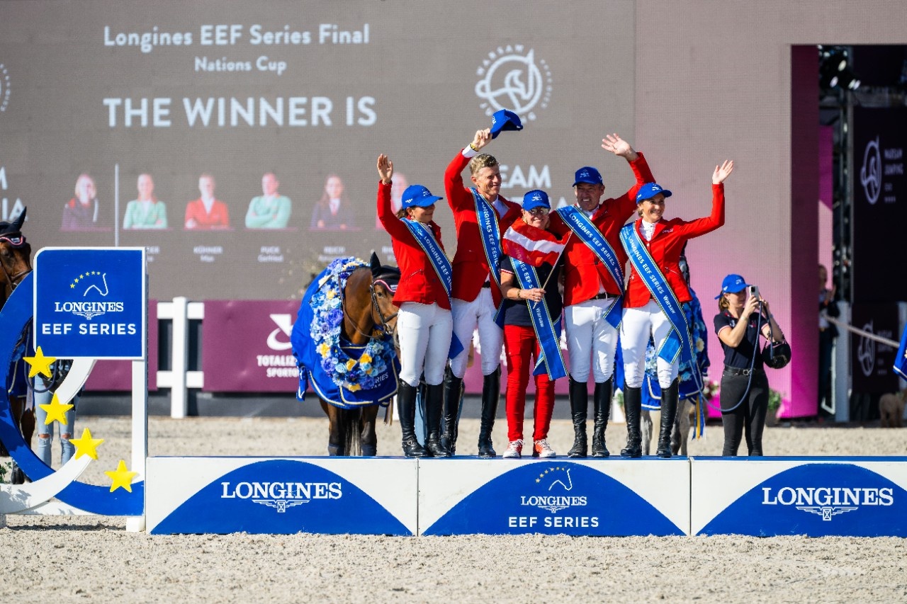 Österreichs Springreiter holen Sieg im EEF-Finale