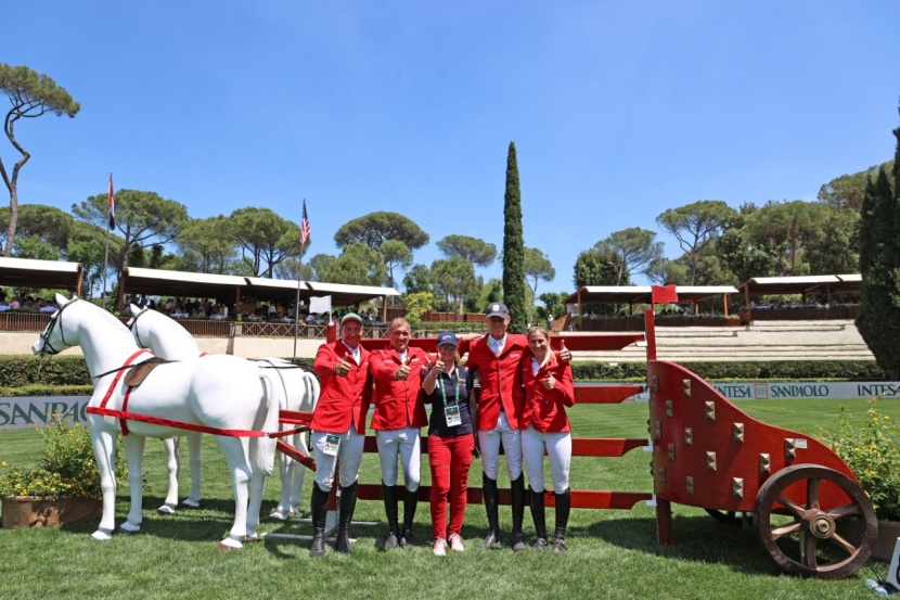 Rom: Österreich holt Platz 6 im Nations Cup