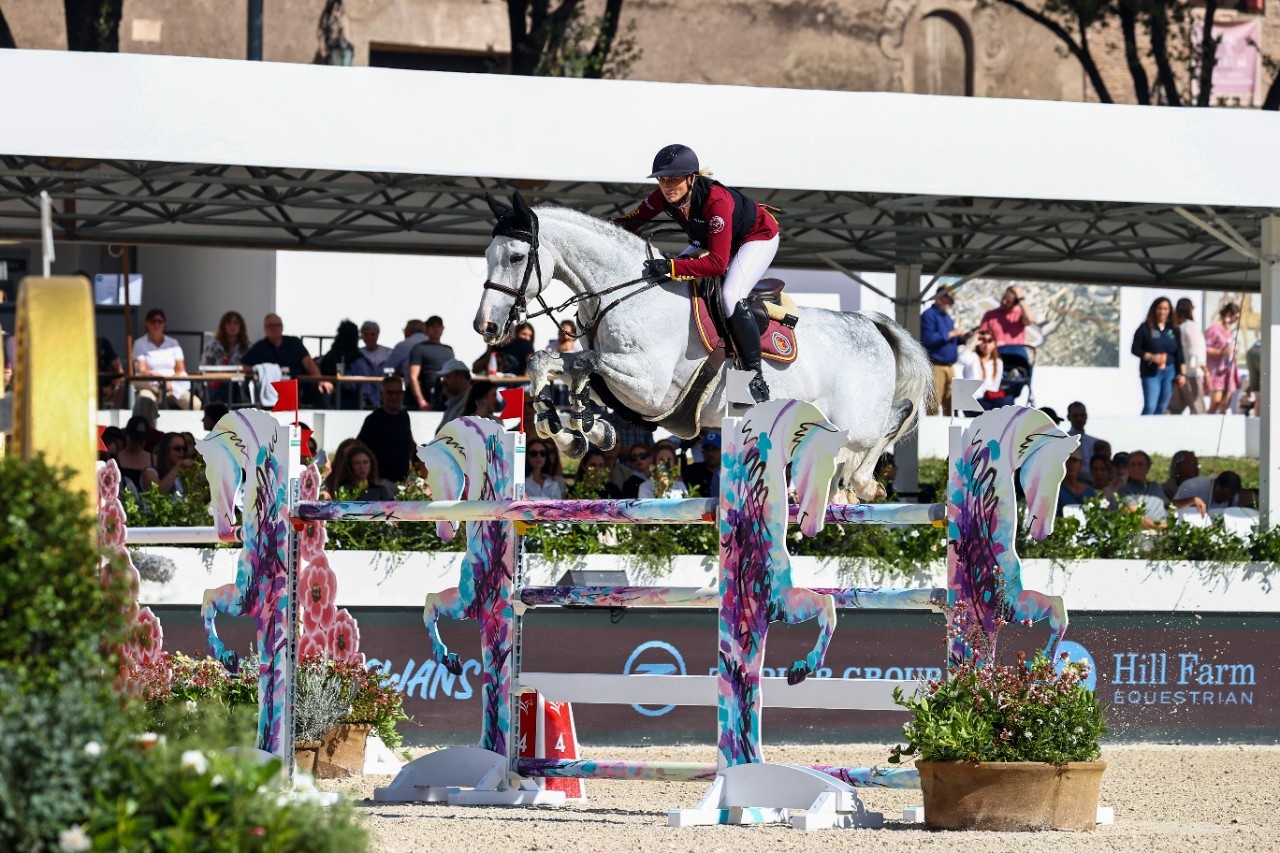 Katharina Rhomberg Fünfte im LGCT-Grand-Prix von Rom