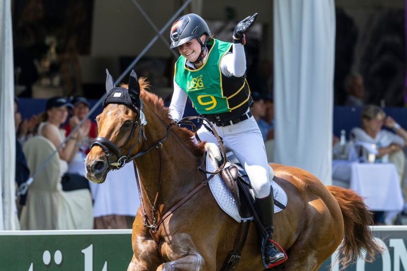 Lea Siegl mit Weltklasse-Gelände zu Platz drei in Wiesbaden