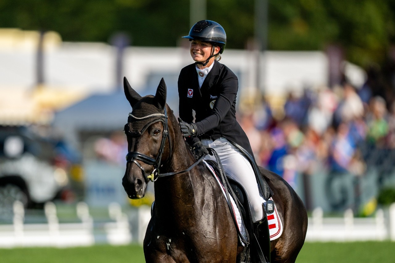 EM Vielseitigkeit: Lea Siegl sensationell Dressur-Vierte vor Blenheim Palace