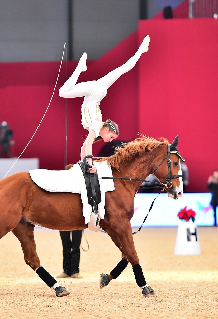 Daniela Fritz verzaubert spanisches Publikum bei der Madrid Horse Week