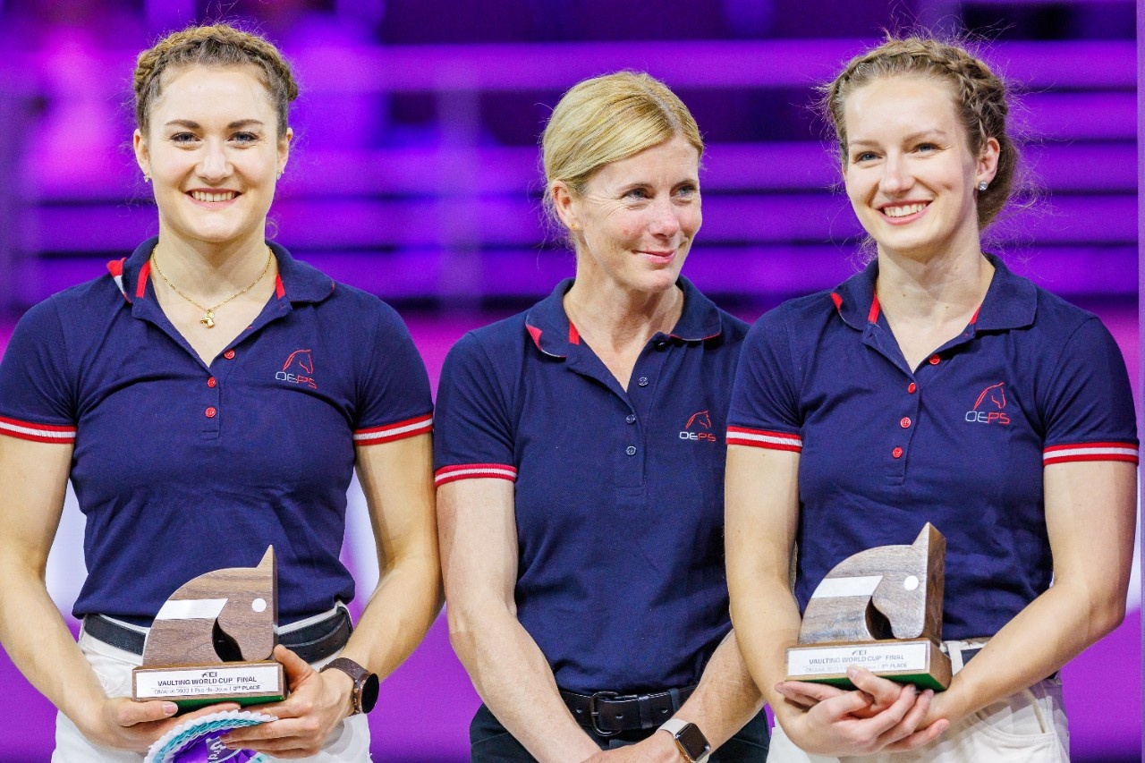 Eva Nagiller und Romana Hintner Weltcup-Dritte